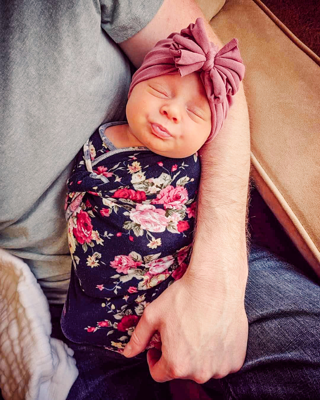 Nella | Mauve | Classic Headwrap – Bunny Knots